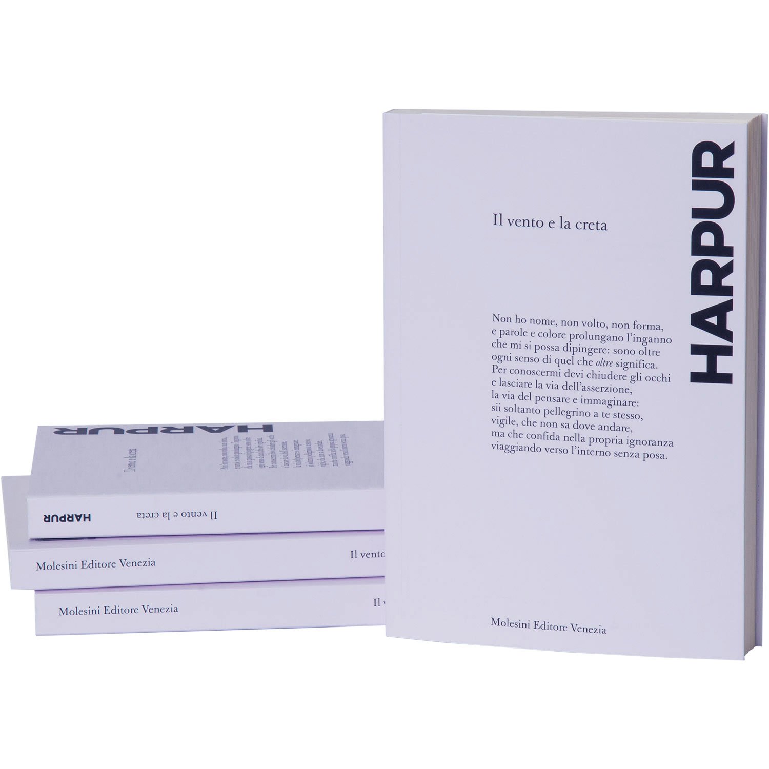James Harpur | Il vento e la creta | Molesini Editore Venezia